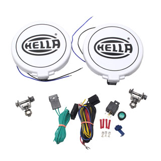 Hella Rallye Lights for Land Rover Series II, IIA, III, Defender ...