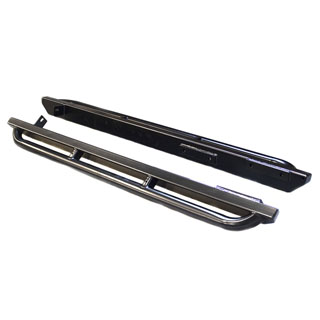 Land Rover Defender Rock Sliders & Tree Rails | Rovers North - Land ...