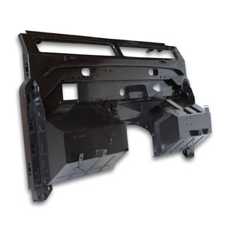 LAND ROVER DEFENDER 90/110 GALVANISED BULKHEAD OUTRIGGER 1984-2006 PAIR ...