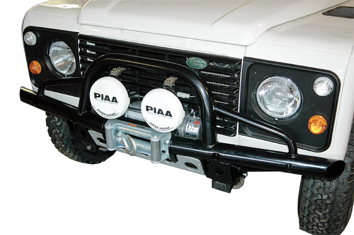 Terrafirma Tubular Winch Bumper Defender DWB1003 | Rovers North - Land ...