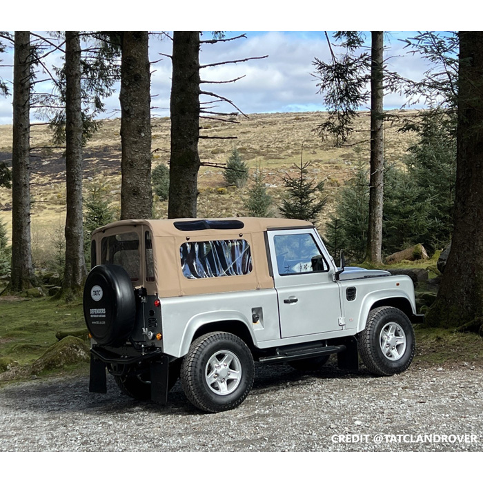 Exmoor Trim Xs Hood Defender 90 Sand EXT248-XS | Rovers North - Land ...