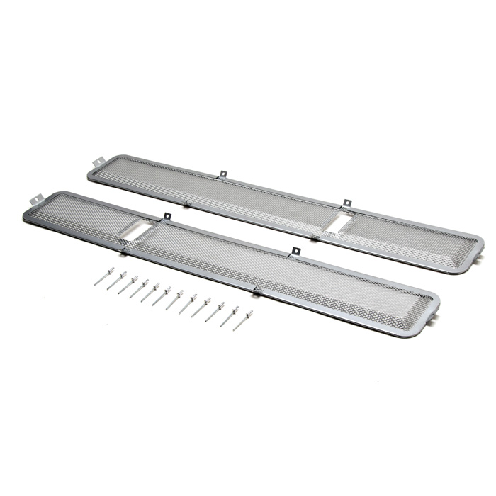 Fly Screen Set Dash Vents Series & Defender Silver PLI049 | Rovers ...