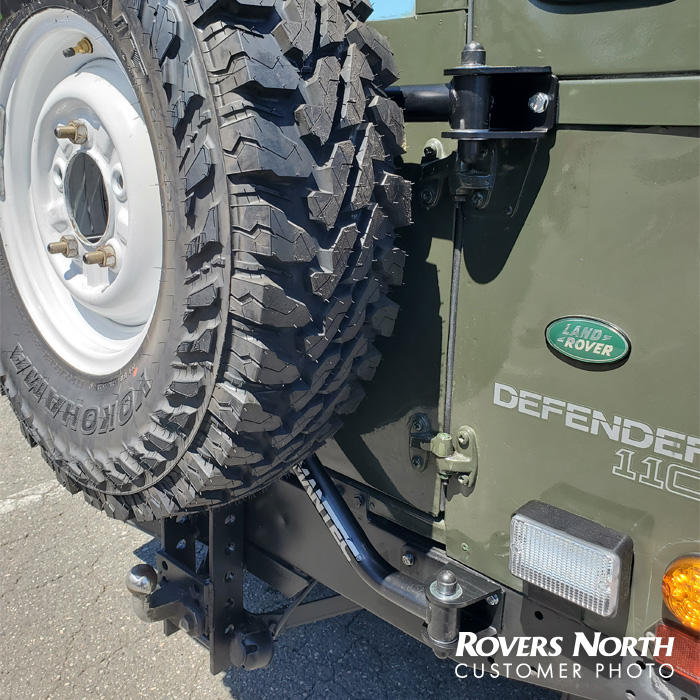 Mantec Swing Away Wheel Carrier Defender w/Rear Door RNA2550 | Rovers ...