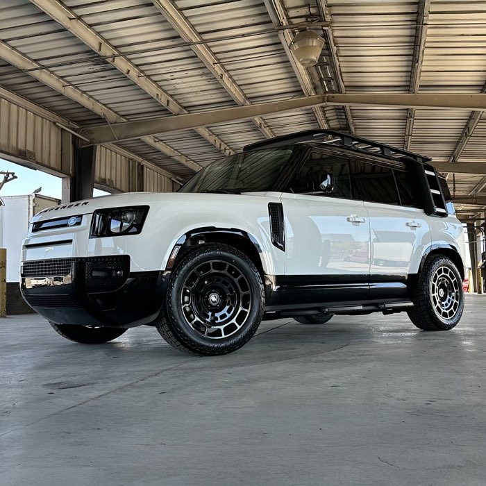 Set Of 5 - Dual Slot Wheels 20 X 9.5 Gloss Black RNA5021GB-5 | Rovers ...