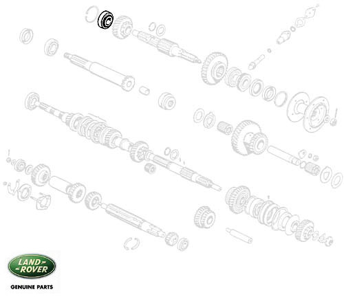 Bearing Front Output Shaft SER II, IIA & III 217490 RNA942 | Rovers ...
