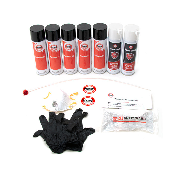 Waxoyl DIY Aerosol Kit w/Hardwax 21 For Small Unibody RNW-DIY-1-21 W ...