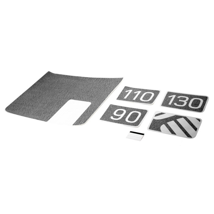 Decal - Hood Blackout - L663 Defender - Matte Black VPLEP0544 RNY403 ...