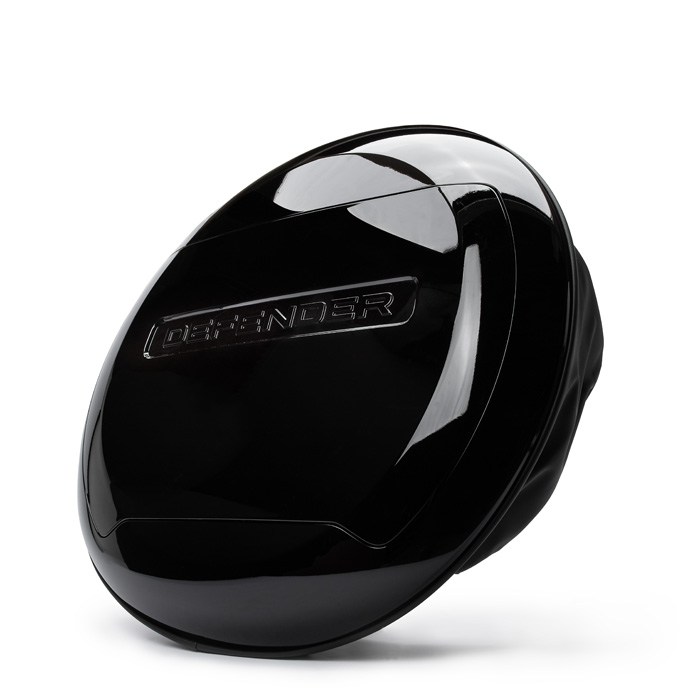Spare Wheel Cover - L663 Defender - Gloss Black VPLEW0157 RNY400 ...